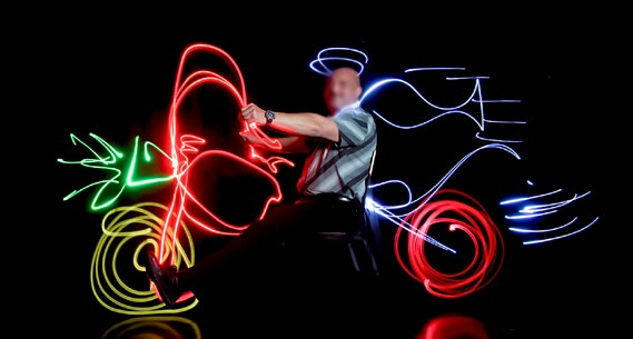 Animation Photo Light Painting • Marseille, Aix, Nice, Toulon, Cannes