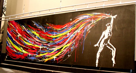 Animation Performance artistique à Marseille, peinture en live en PACA